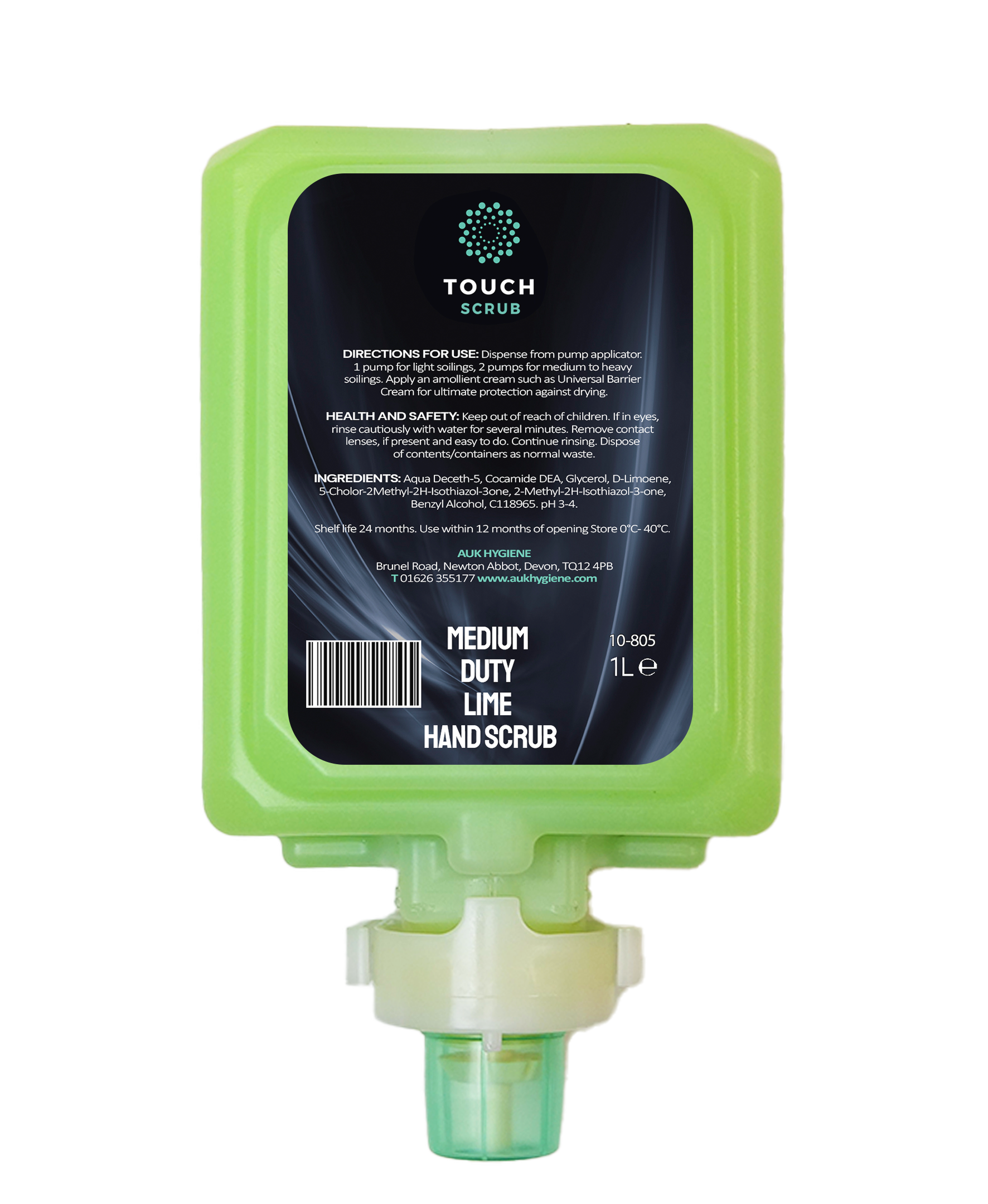 Touch Clean Perfumed Foaming Hand Soap Cartridge - 1L - AUK Hygiene