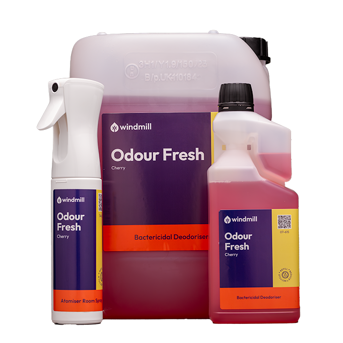 Windmill Odour Fresh Cherry - Bactericidal Deodoriser - 10L - Windmill ...