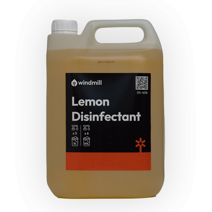 Lemon Disinfectant - Windmill - 5L - AUK Hygiene