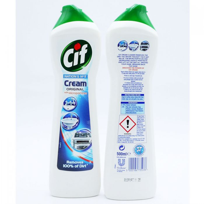 Cream Cleaner - Cif - 500ml - AUK Hygiene