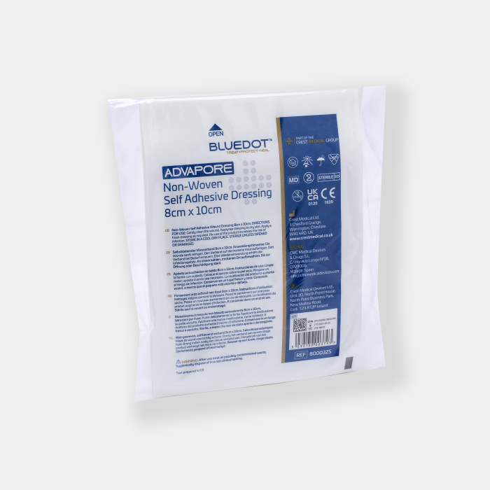 Wound Dressing - Advapore - Adhesive - 8 x 10cm - Pack of 50 - AUK Hygiene