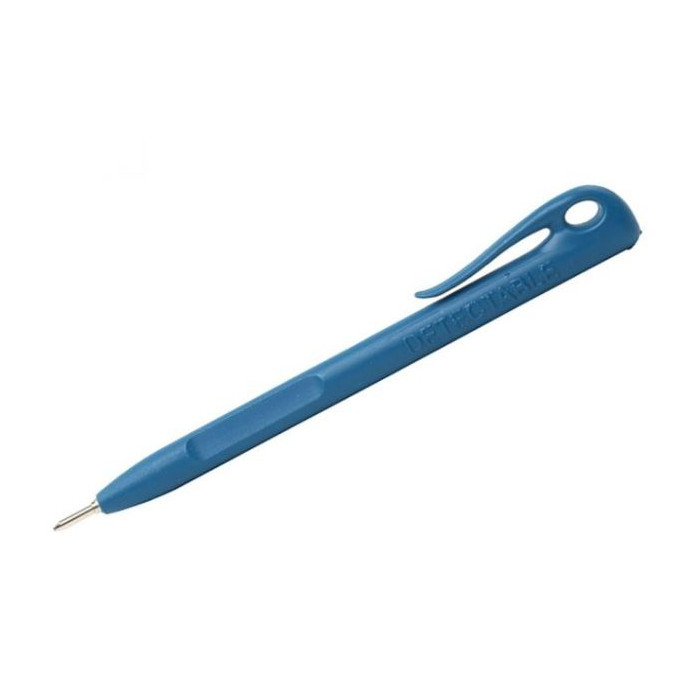 Metal Detectable Pen with Loop Blue Housing - Black Ink - AUK Hygiene